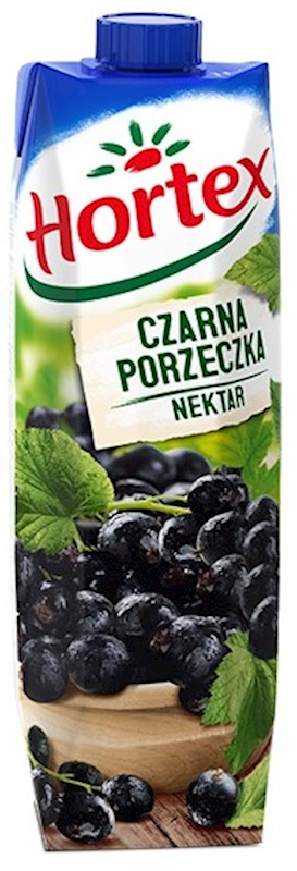 Black currant juice, Hortex, 1 l – Buy Online at GastronomUSA