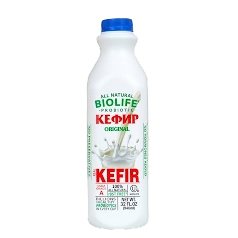 Kefir with probiotics, Biolife, 946 ml – Buy Online at GastronomUSA