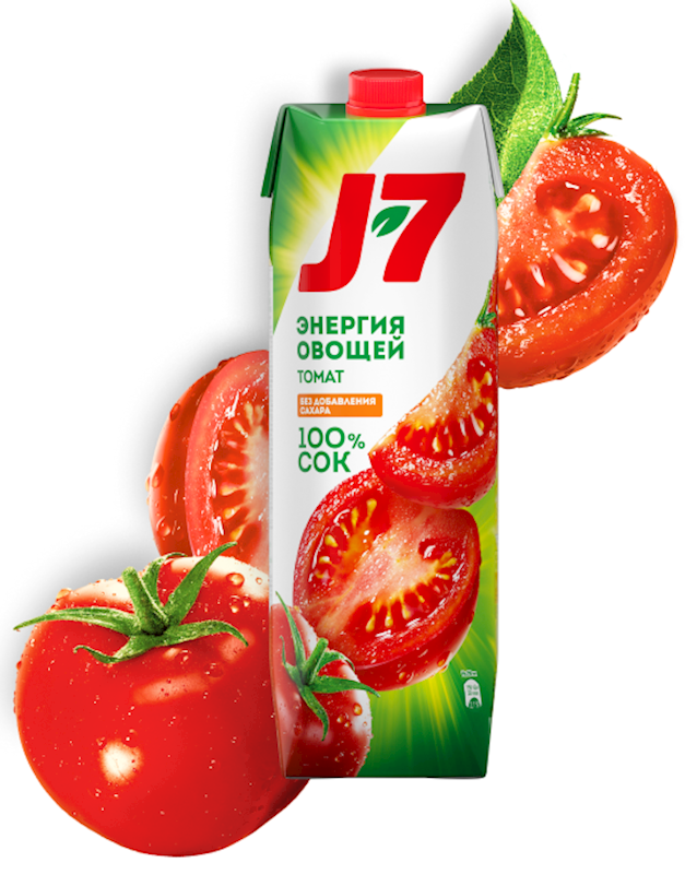 Tomato juice, J7, 1 l – Buy Online at GastronomUSA