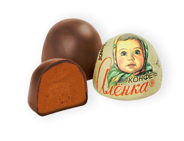Alenka chocolate cream brulee candy, Krasnyi Oktyabr, 1 lb/454 g – Buy ...