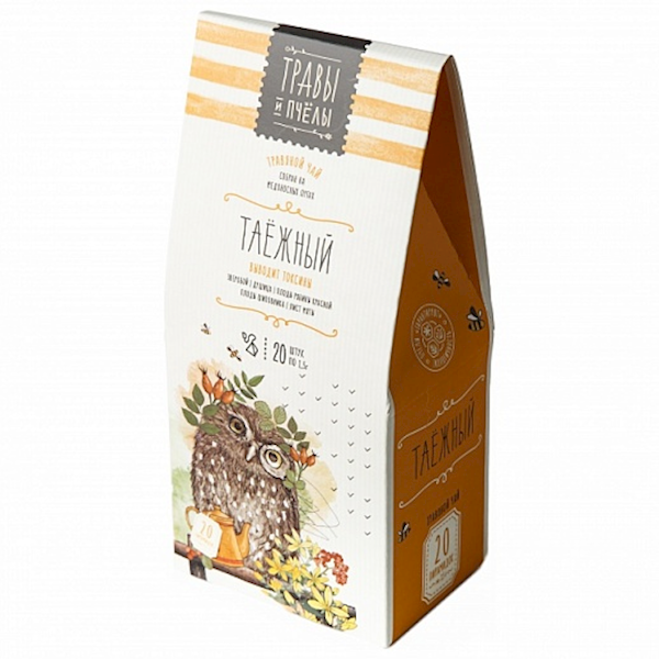 Herbal tea Taiga in tea bags, Medovyi dom, 30 g – Buy Online at ...