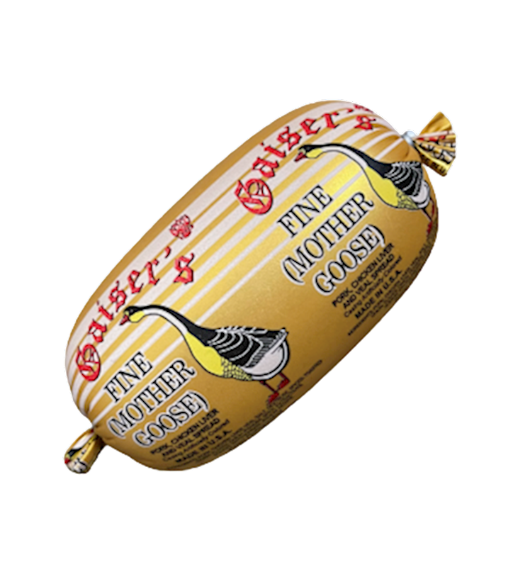 Goose mother liverwurst pate, Gaiser's, 454 g – Buy Online at GastronomUSA