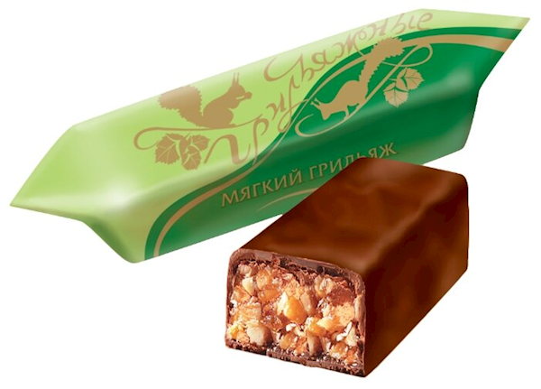 Grilyazh chocolate candy soft, Rot Front, 1 lb / 454 g – Buy Online at ...