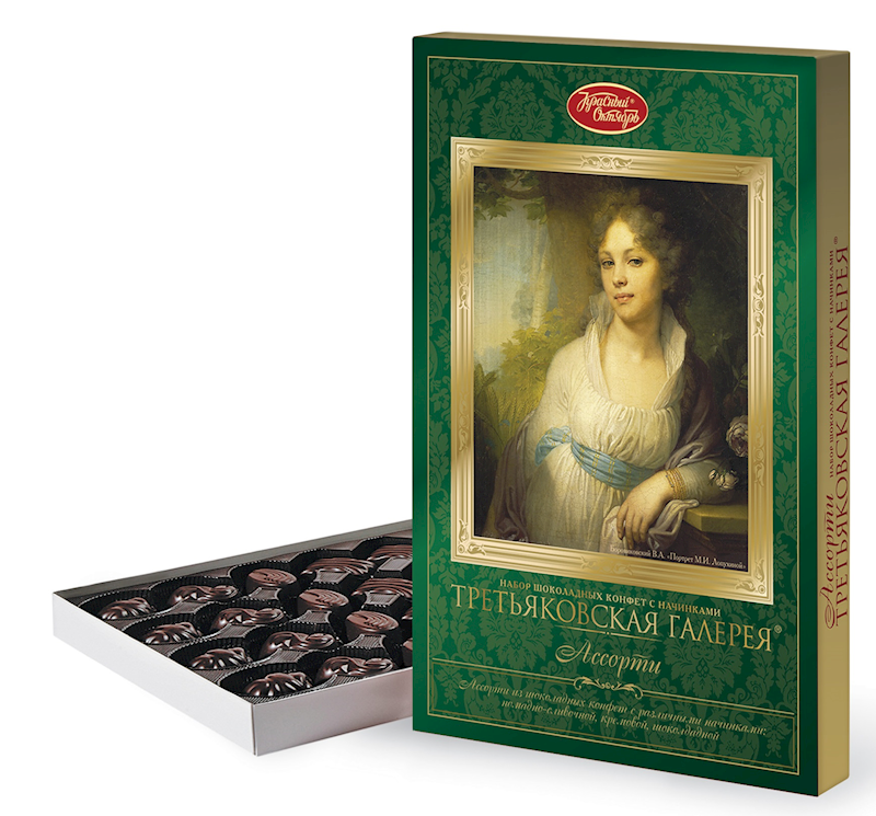 Chocolate candy Tretyakovskaya gallereya, Krasnyi Oktyabr, 240 g – Buy ...